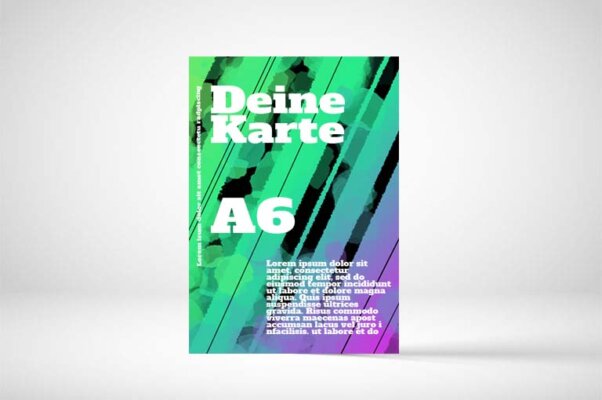 A6 Karten drucken | printonline24.com