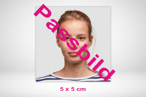 Passbilder 5x5 cm | printonline24.com